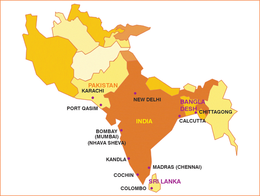 Tianjin Fortune Shipping Co., Ltd - Shipping Lanes